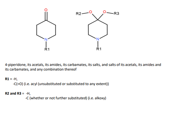 DEA List I and List II Chemicals